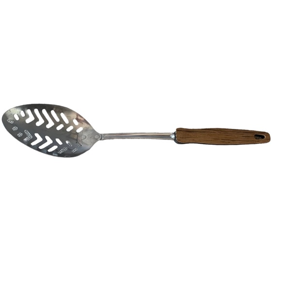 Ekco | Kitchen | Vintage Ekco Stainless Steel Slotted Spoon Made In Usa ...